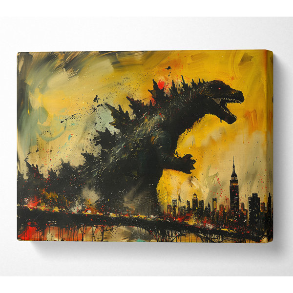 Happy Larry Yellow Godzilla's Fury | Wayfair.co.uk
