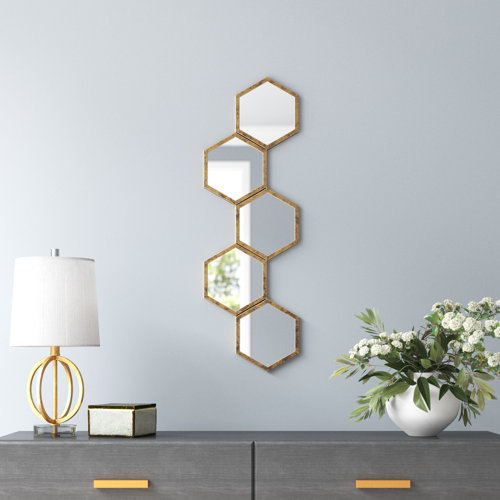 Wayfair | Hexagon Wall Mirrors You'll Love in 2024