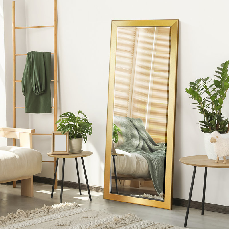 Mercer41 Yitzy Solid Wood Rectangle Mirror | Wayfair