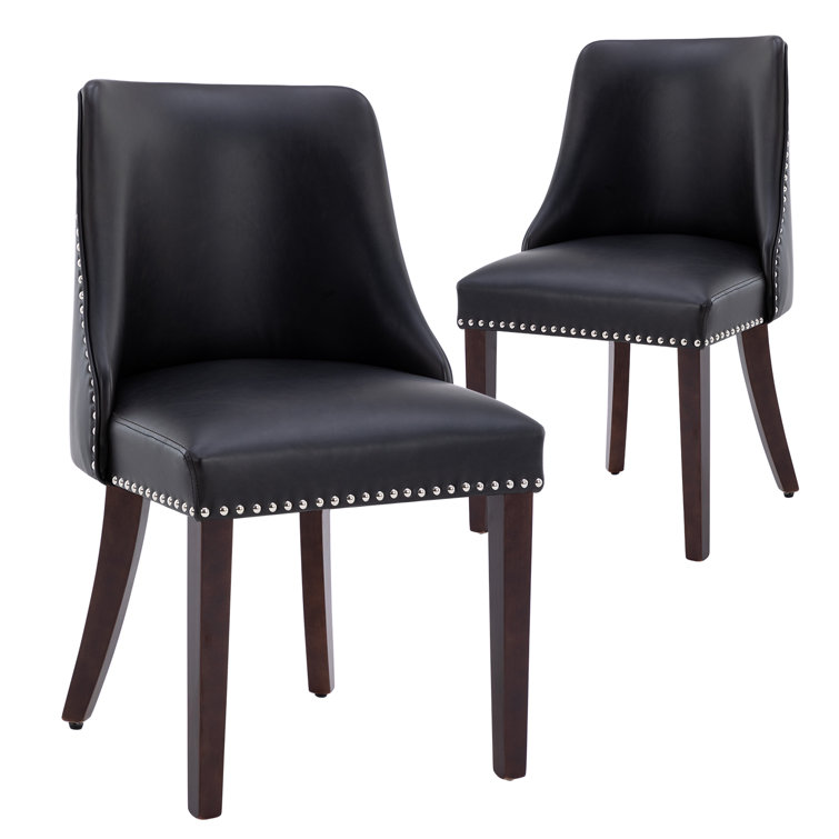 Red Barrel Studio® Faraja Solid Back Side Chair | Wayfair