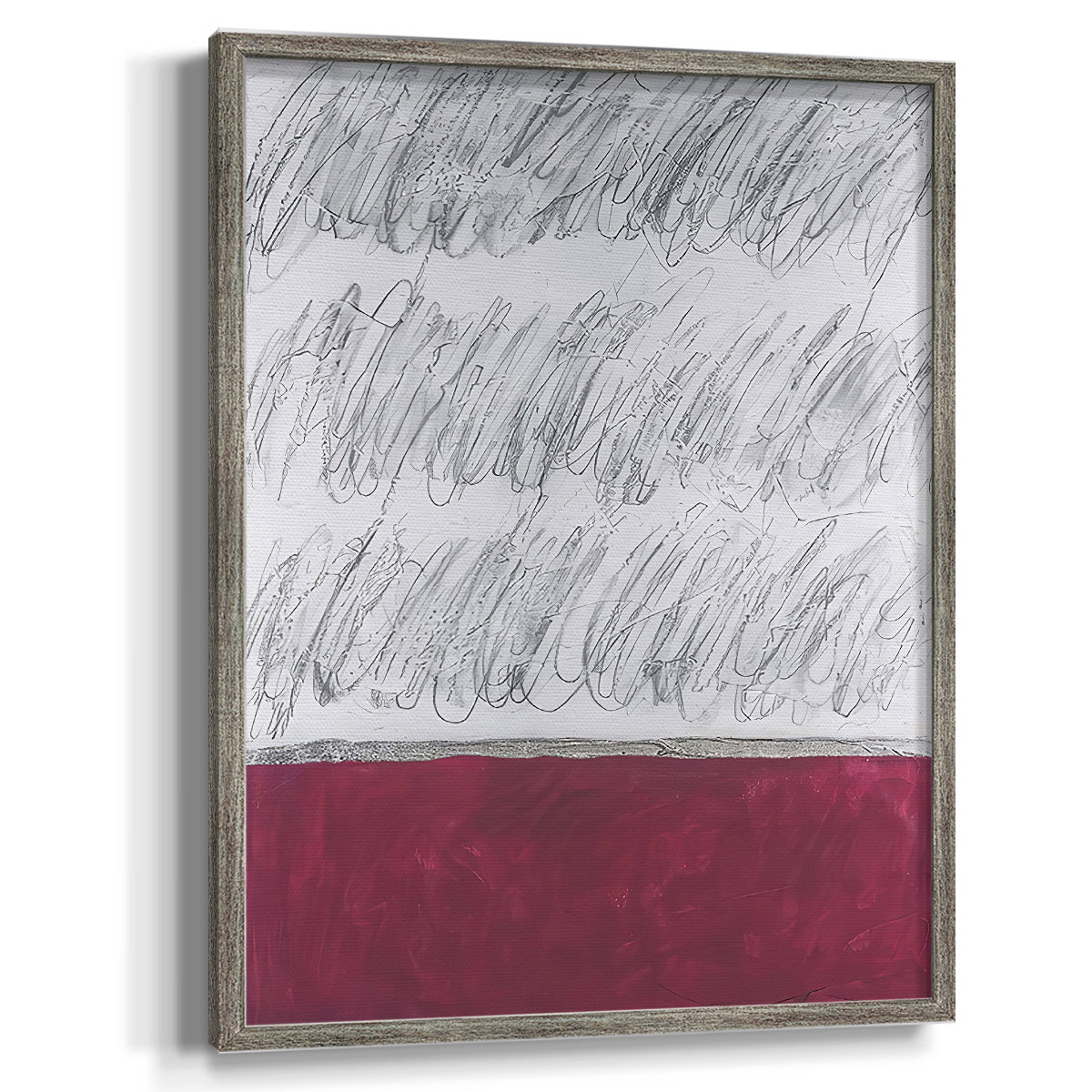 Brayden Studio Chroma Tract I Framed Print - Solid Wood - Wayfair Canada