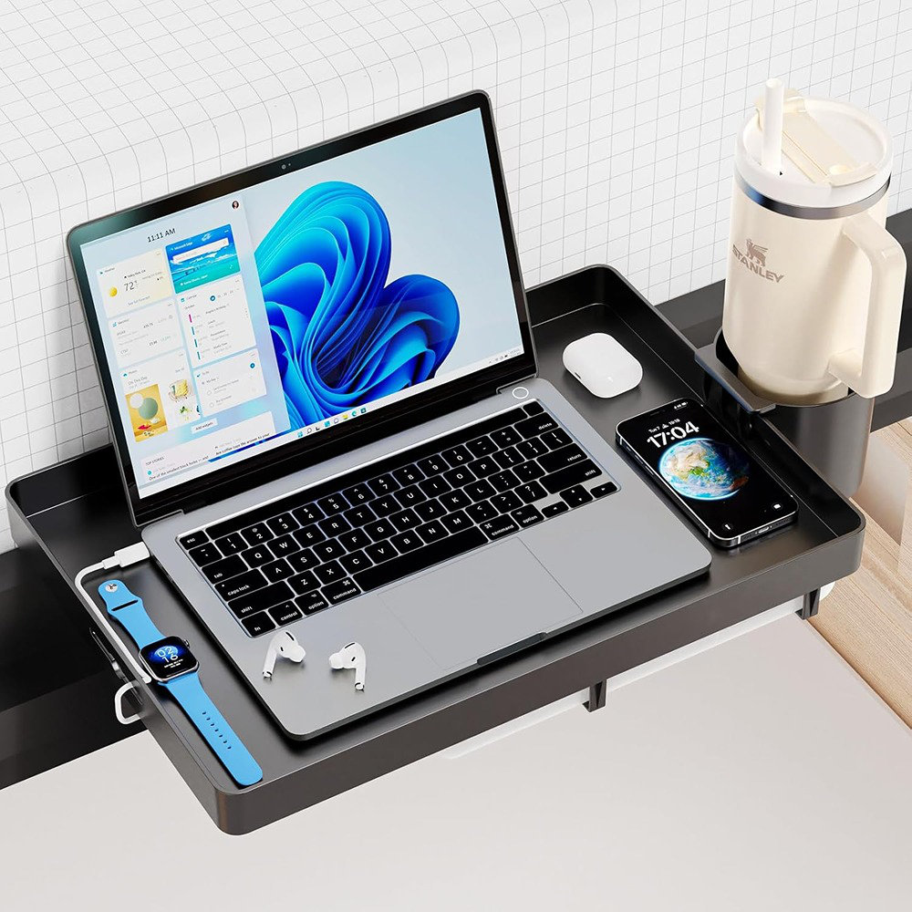 bunk bed table clip on