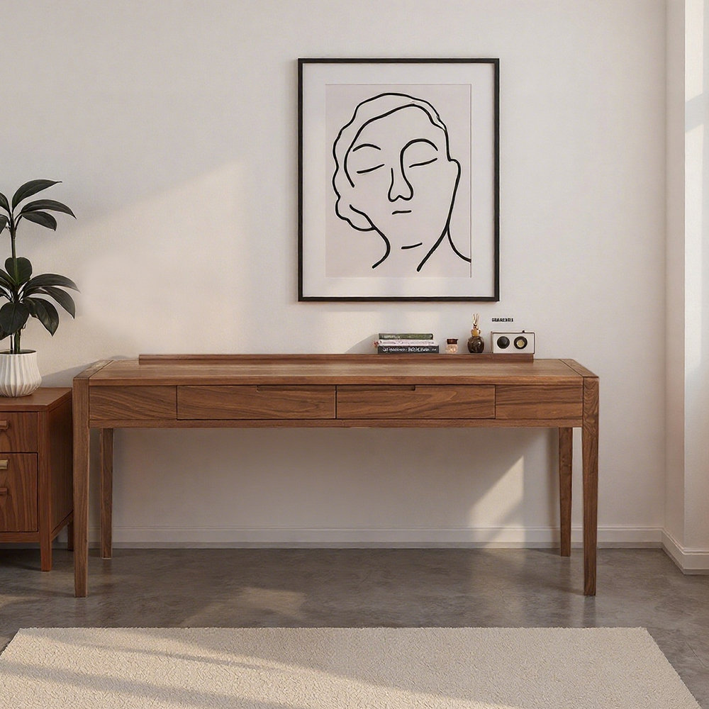 Hokku Designs Spacious Chinese style writing desk | Wayfair