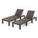 Ebern Designs Letourneau Outdoor Wicker Chaise Lounge Set | Wayfair