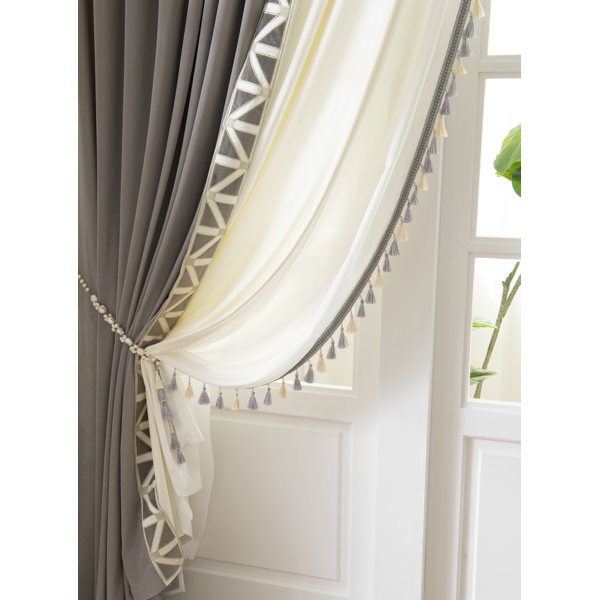 Visionary Home Athena Rayon Curtain & Reviews | Wayfair