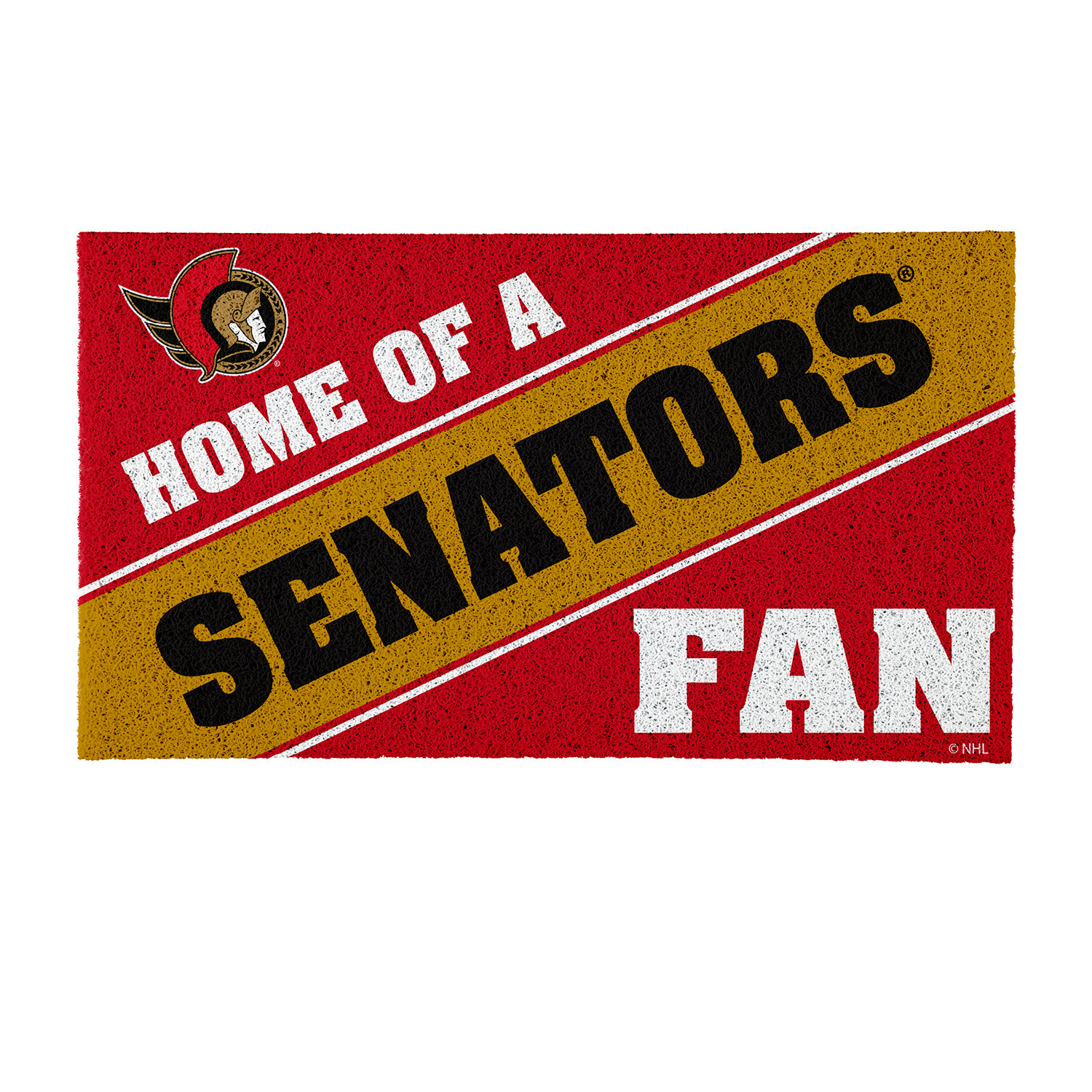 Evergreen Enterprises, Inc Ottawa Senators, PVC Mat COLOR, Home Of A ...