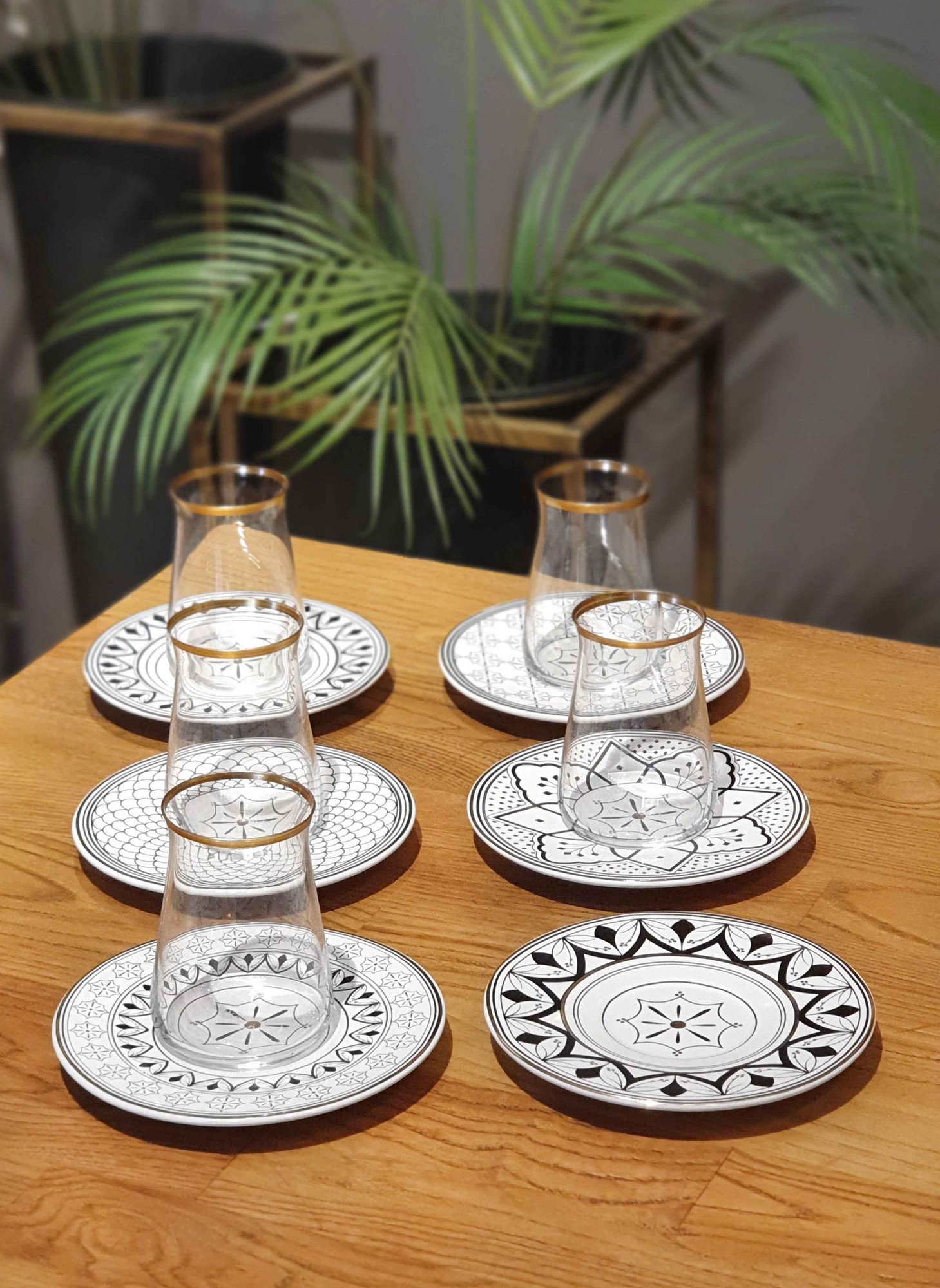 East Urban Home Camdyn 6 Piece 5.1 oz. Tea Glass/ Coffee Glass Set ...