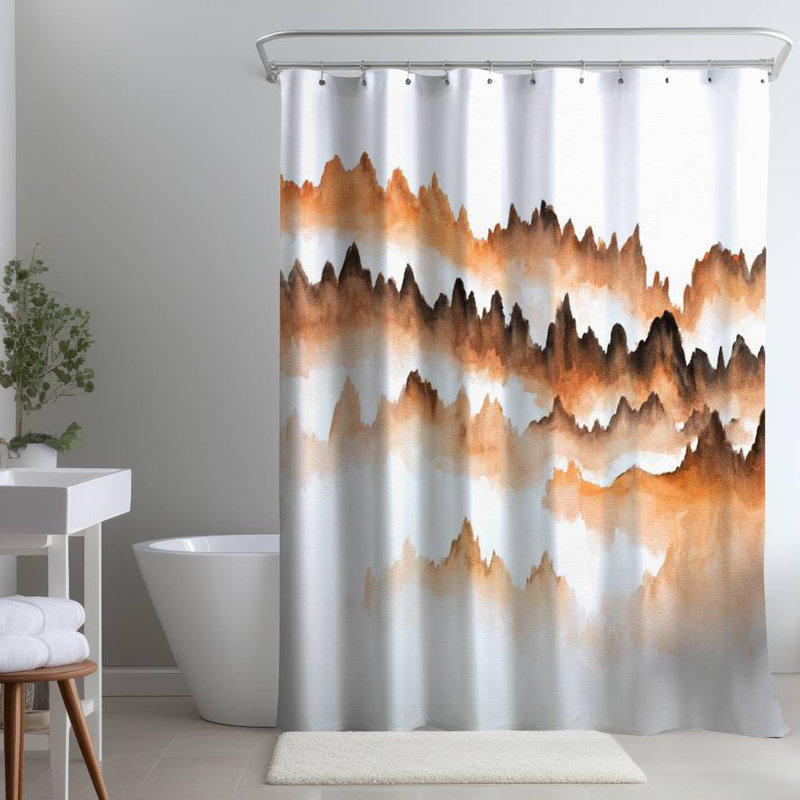 Begin Edition International Inc. Abstract ShowerCurtain | Wayfair