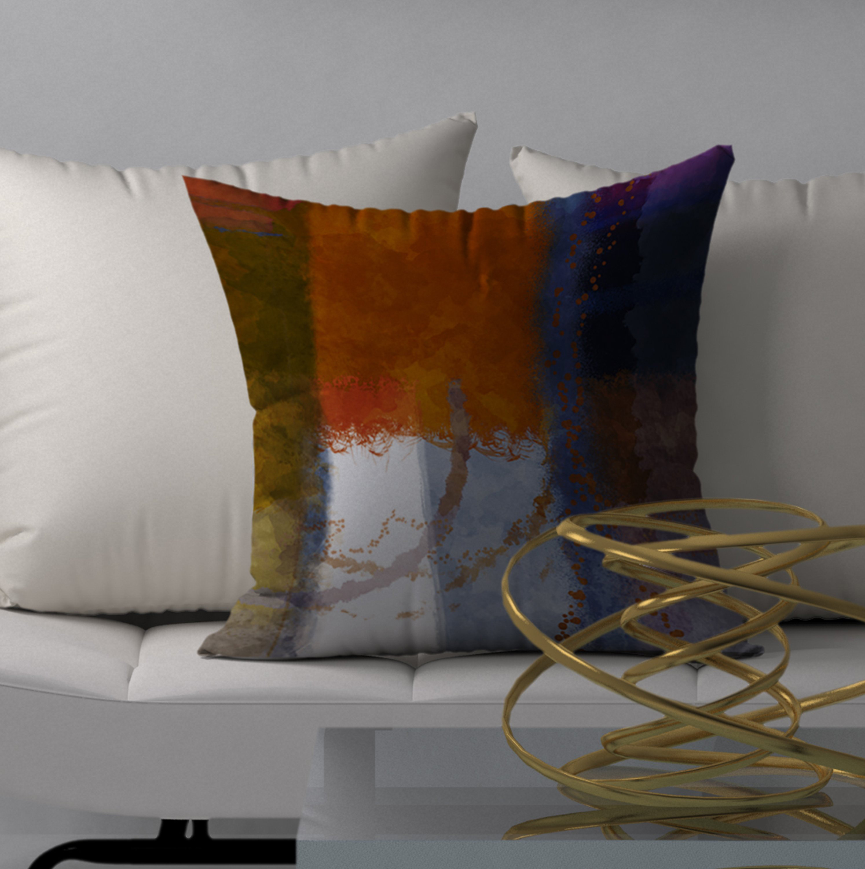 LeRoi Products Pleasure Glamorous Square Pillow Cover & Insert | Wayfair