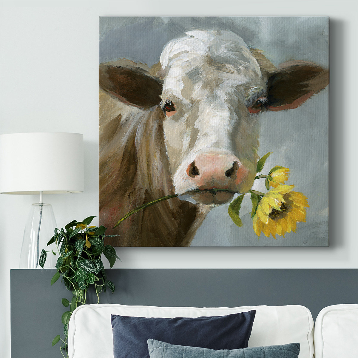 August Grove® Betsy Cow | Wayfair