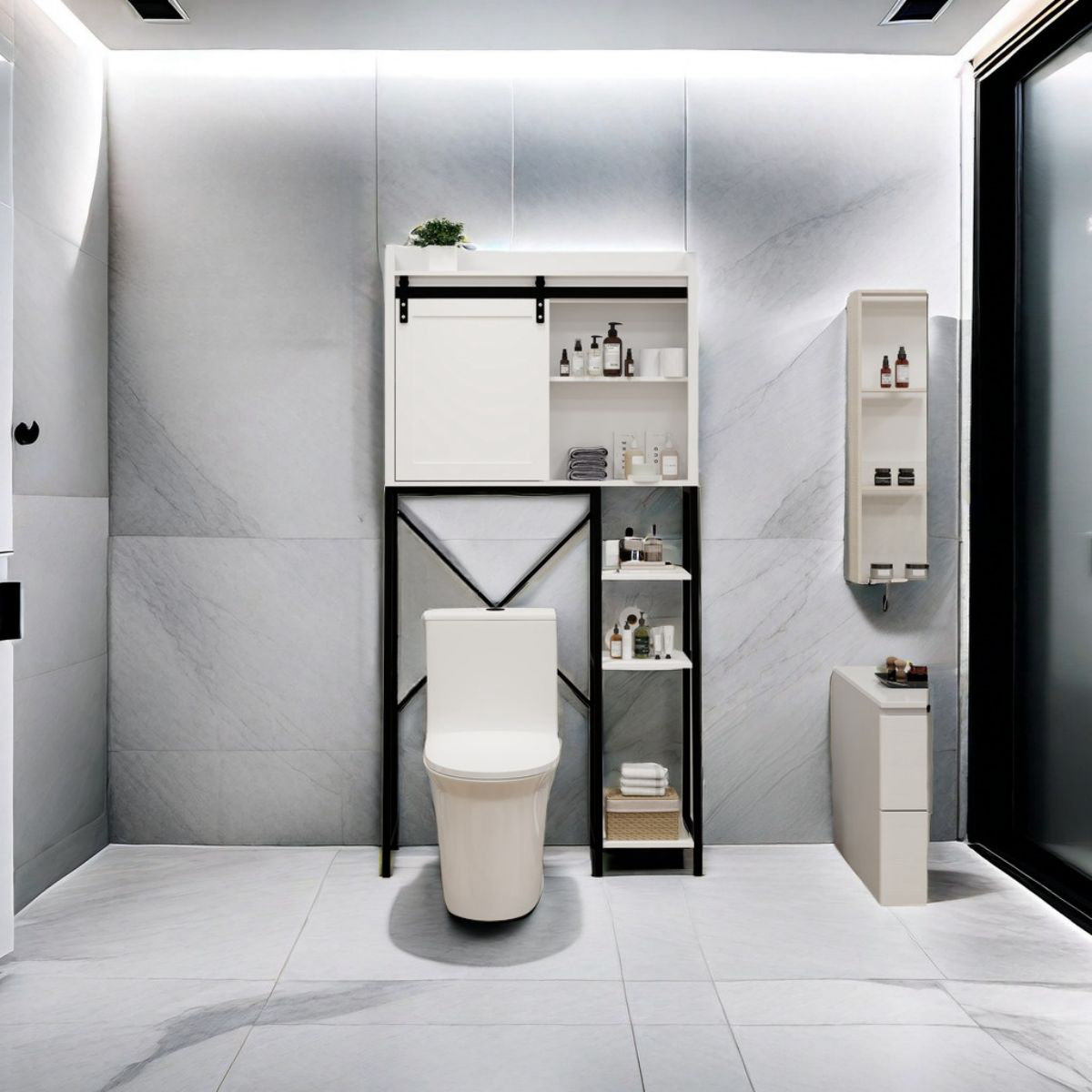 Latitude Run® Alecha Medium Density Fiberboard (MDF) Freestanding Over ...