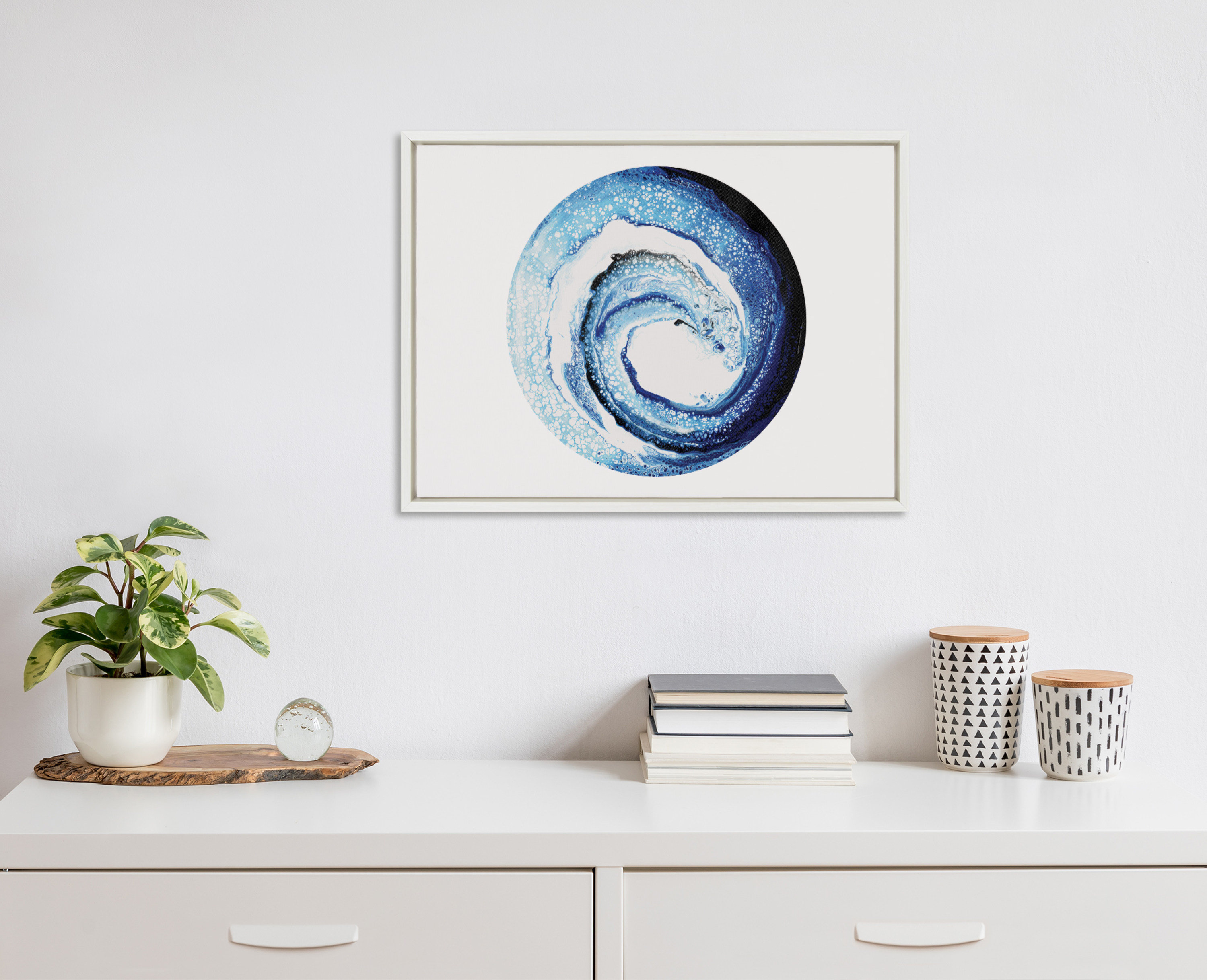 Beachcrest Home™ Shalyce Round Ocean | Wayfair