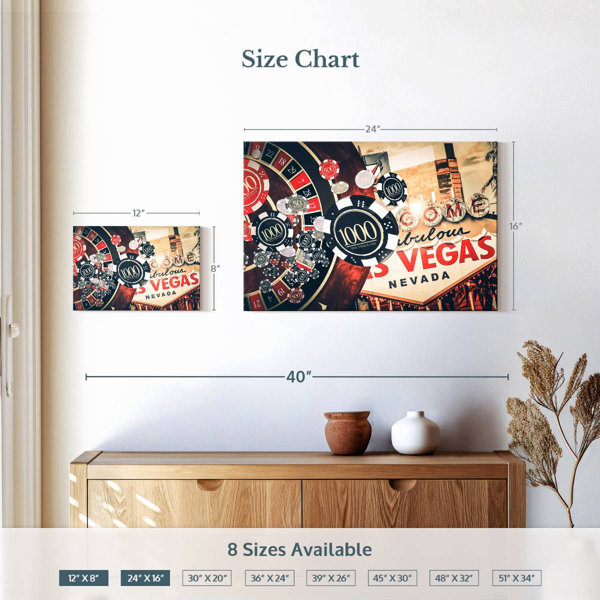 Ebern Designs Senne Las Vegas Casino - Wayfair Canada