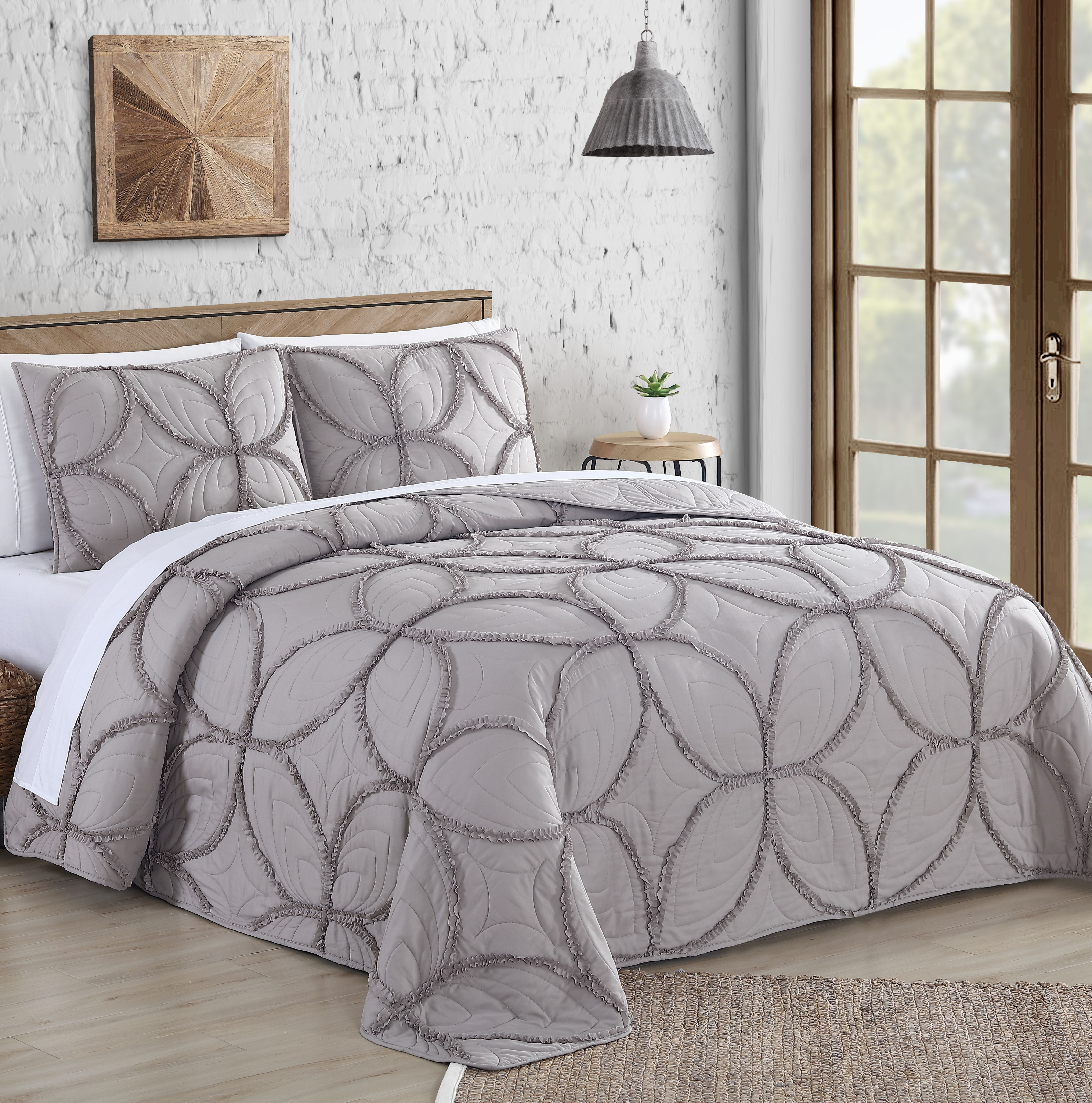 Geneva Home Fashion Quilt Set | Wayfair