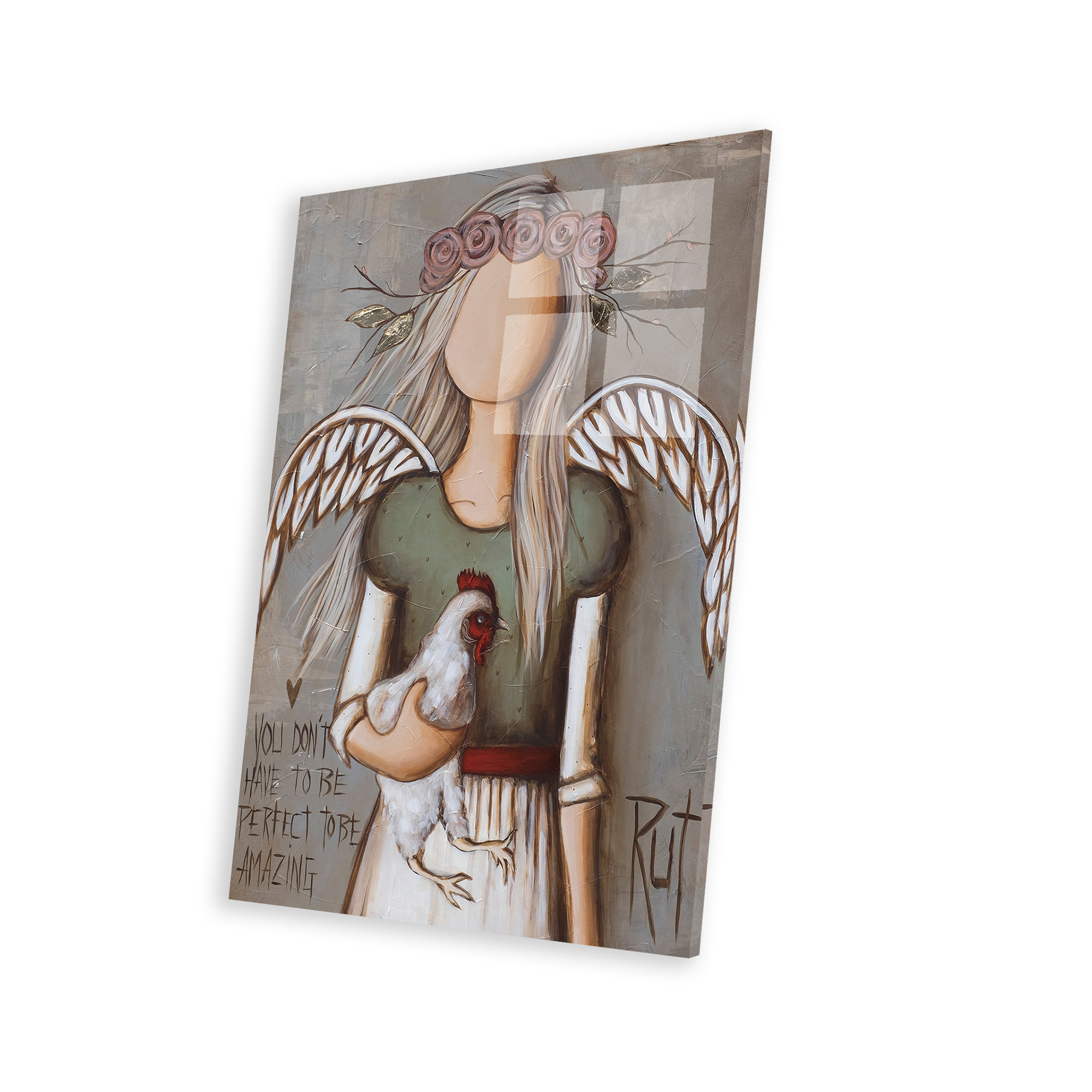 Trinx Amazing On Plastic/Acrylic by Ruth's Angels | Wayfair