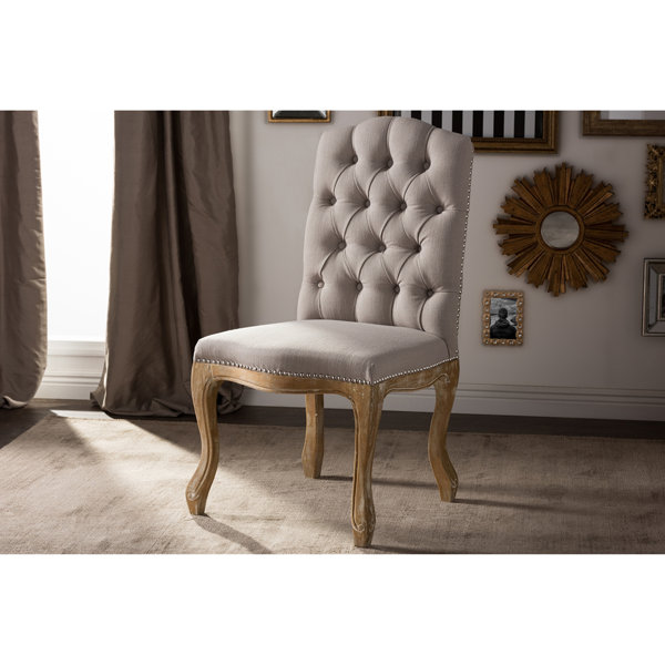 One Allium Way® Tod Tufted Fabric Solid Back Side Chair - Wayfair Canada
