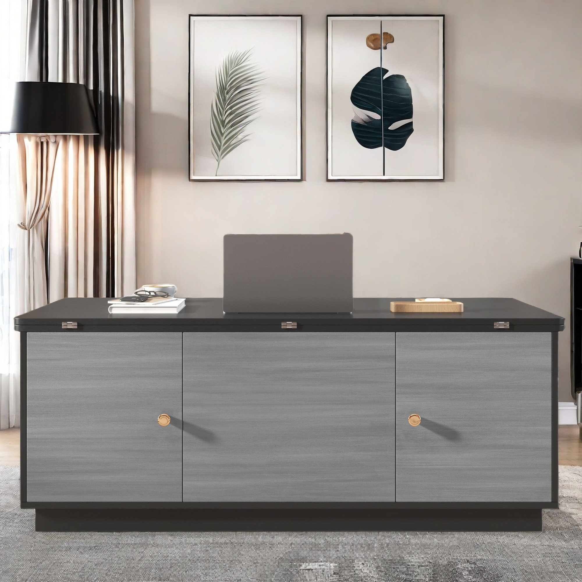 Latitude Run® Virginia Multi-functional Rectangle Lift-top Virginia ...