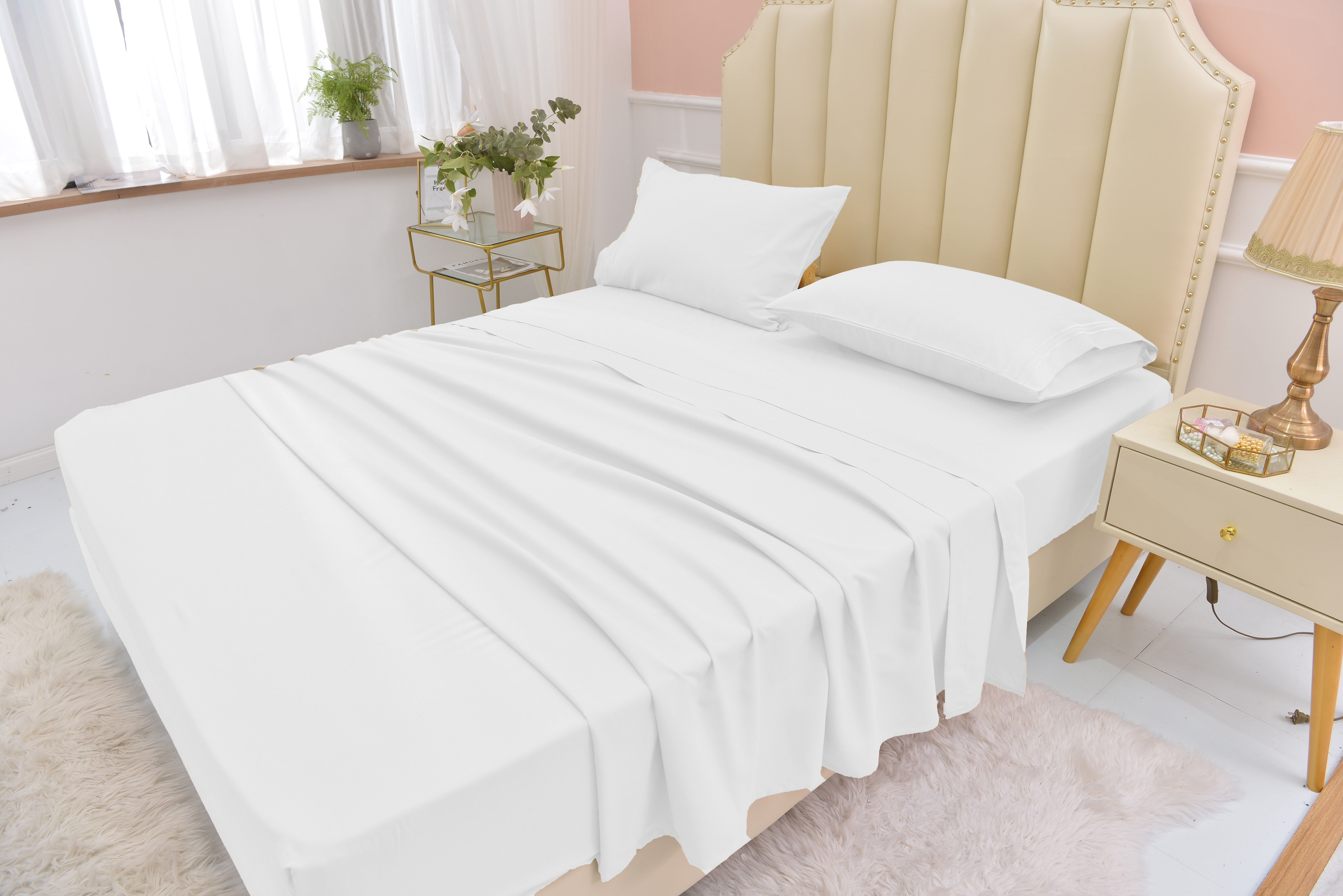 Potomac Home Goods 1800 Thread Count Rayon from Bamboo Sheet Set ...