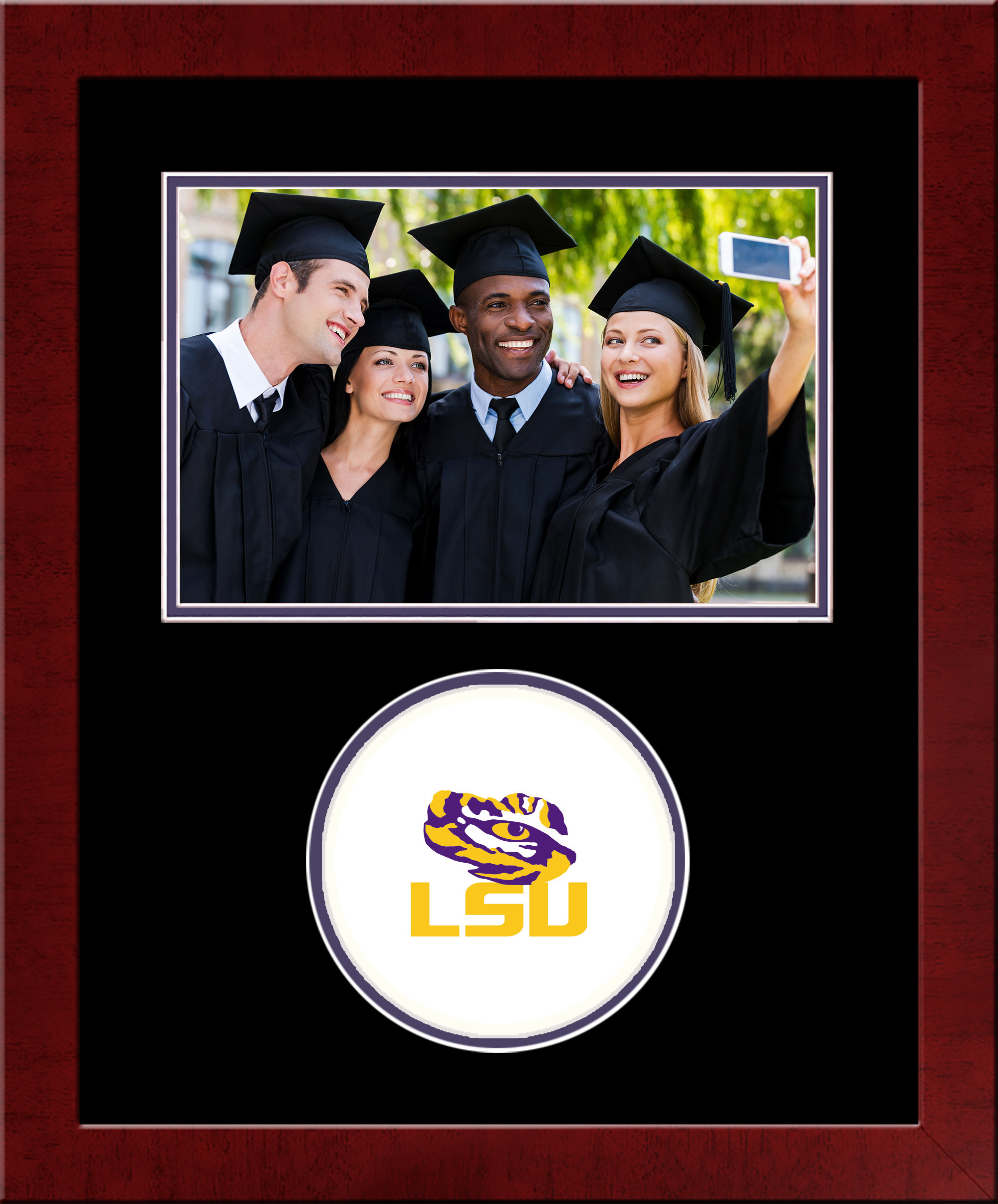 Patriot Frames NCAA LSU Tigers Spirit Picture Frame | Wayfair