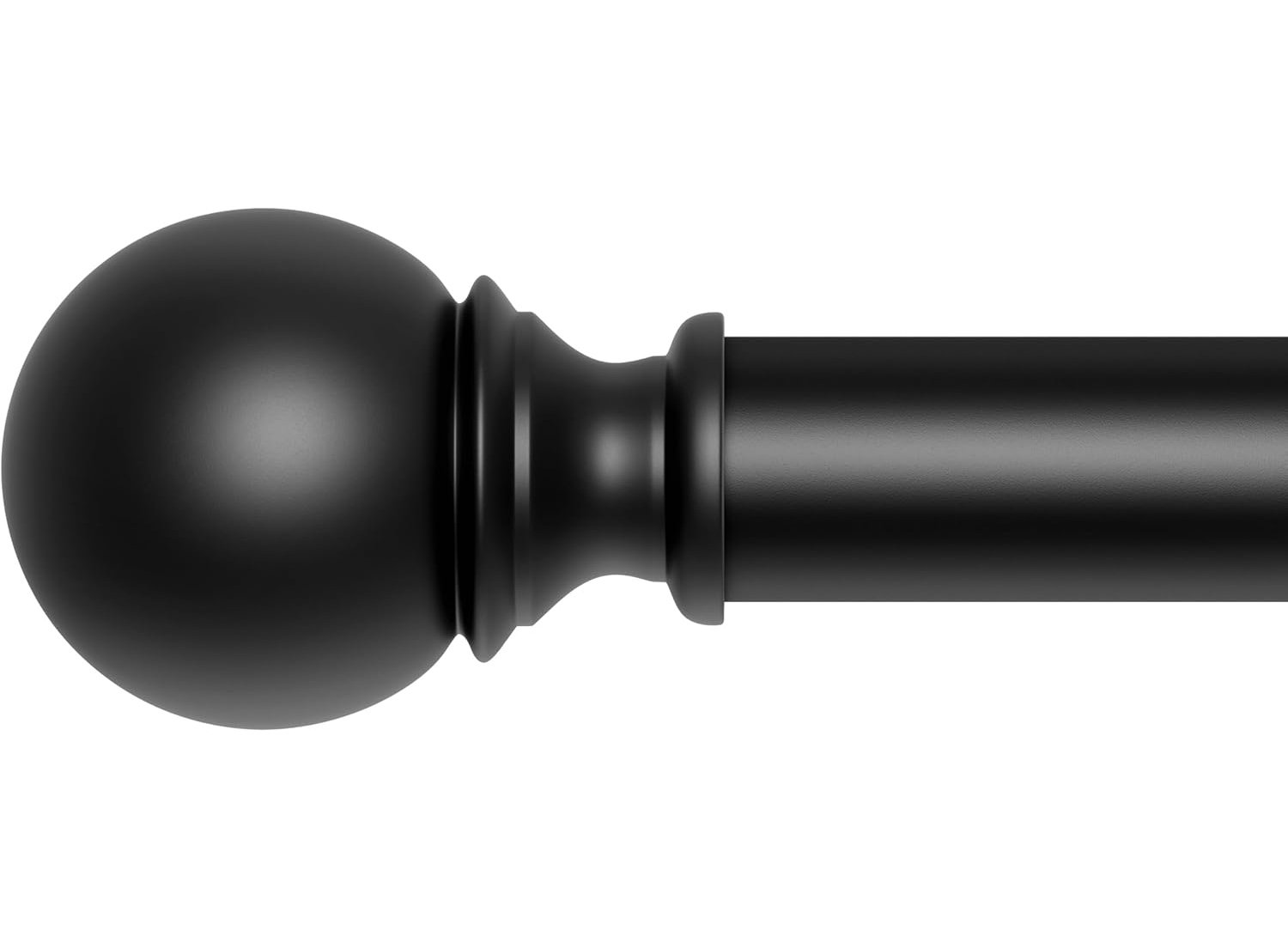 Alcott Hill® Curtain Rods for Windows 66 to 120, 1 Inch Curtain Rod ...