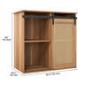 Bayou Breeze Carsandra Wood Bar Cabinet With Storage For 101 Can Mini ...