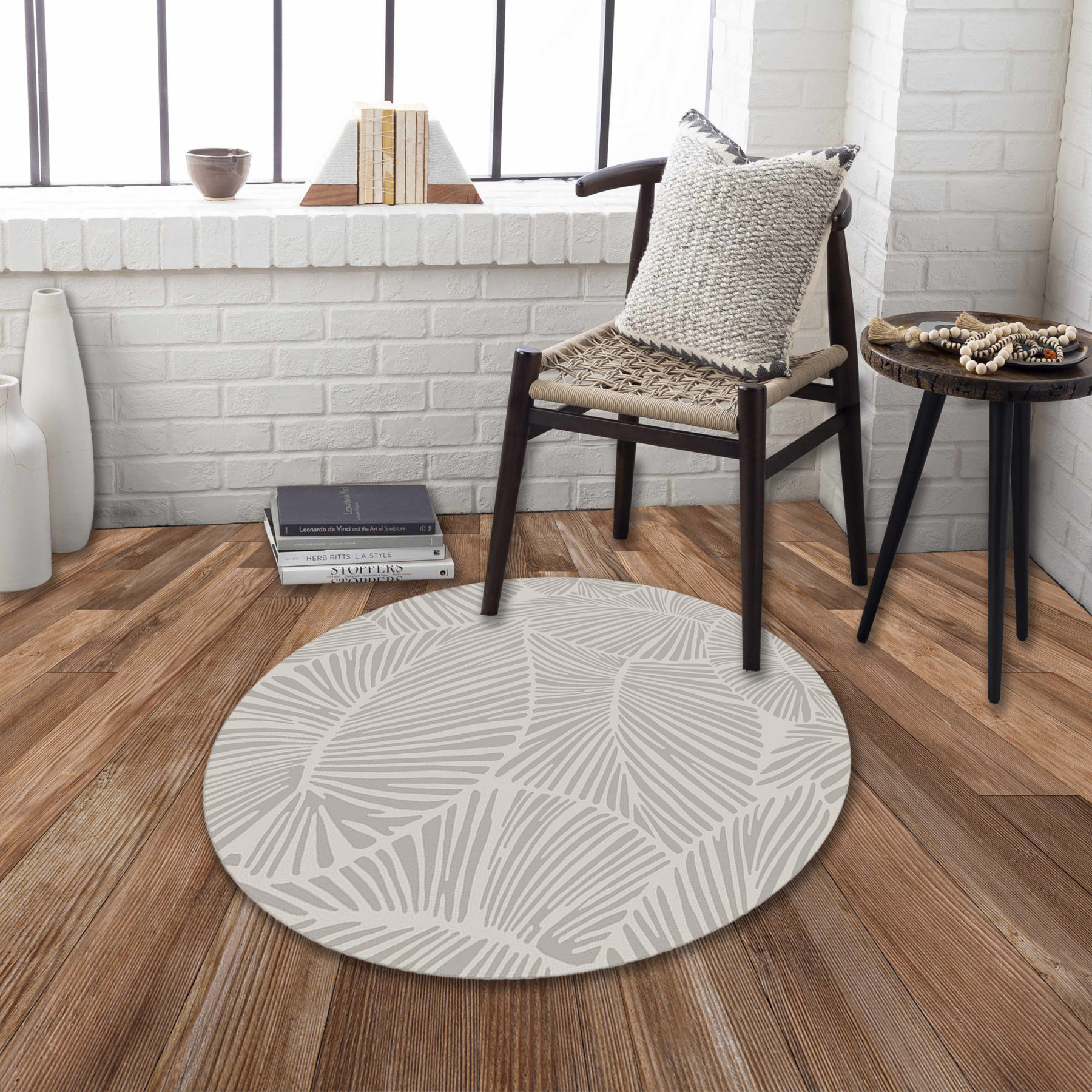 Bay Isle Home™ CURVE 41" x - 41" Round Rug | Wayfair