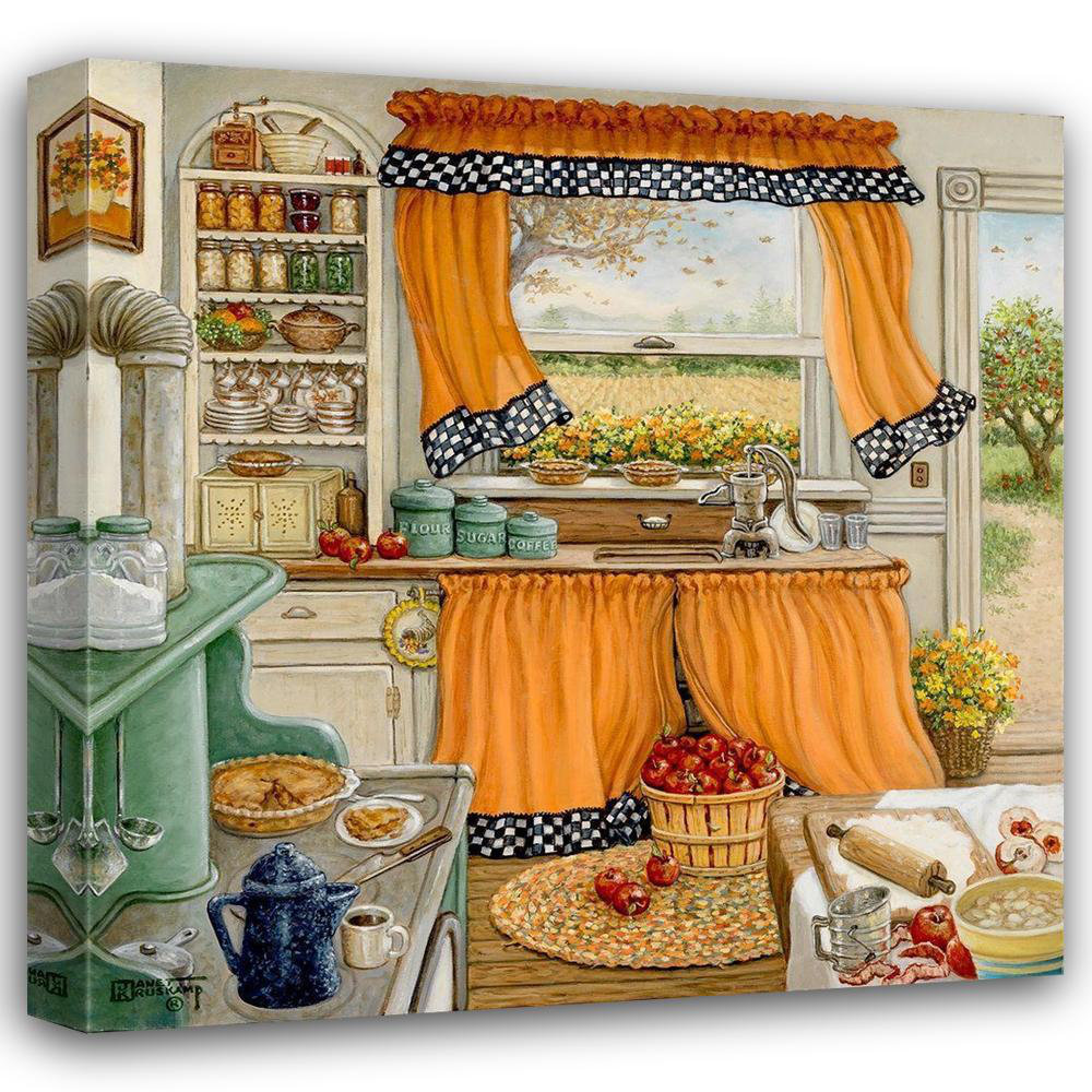 August Grove® Kruskamp, Janet Gallery Wrapped Canvas Art Titled: Pie ...