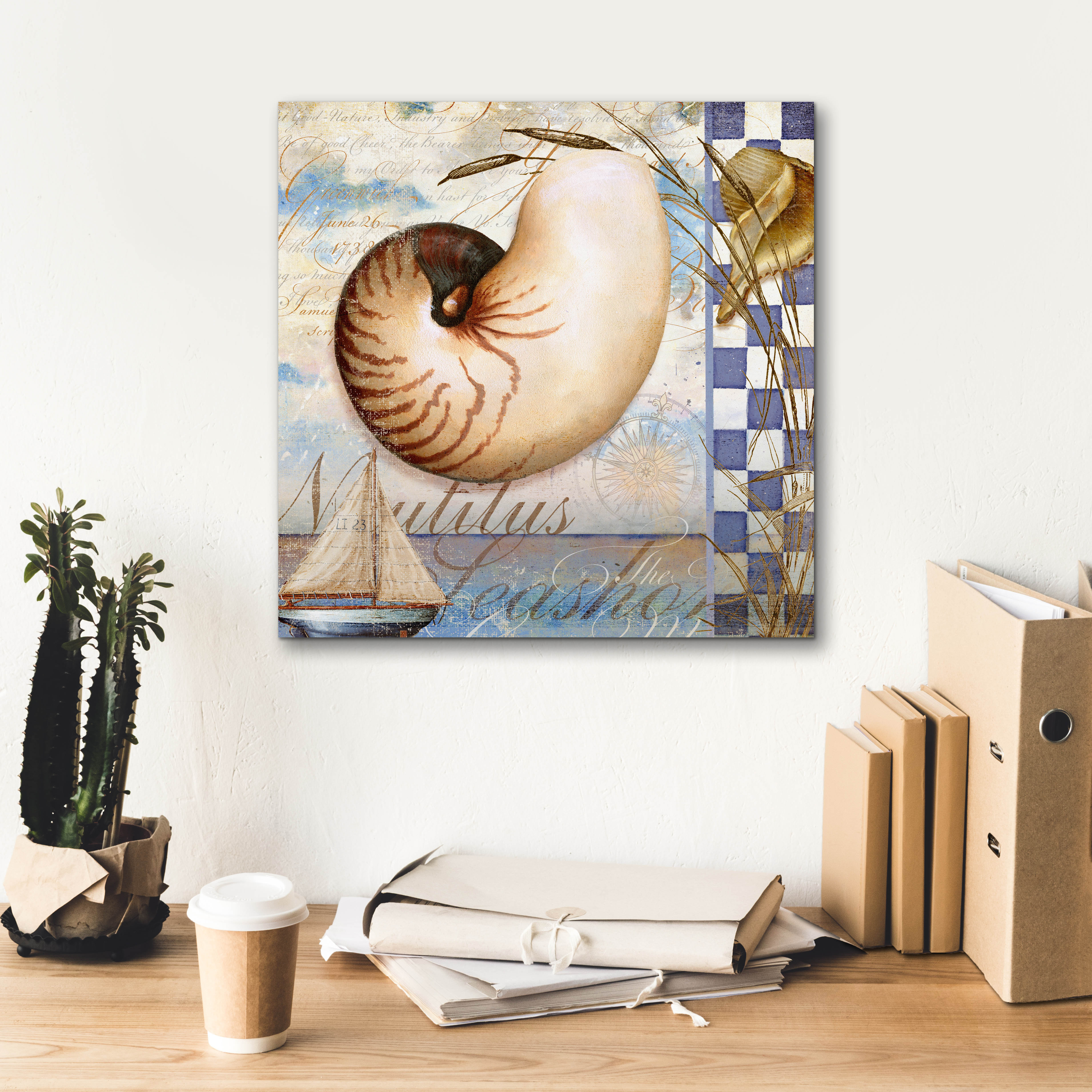Beachcrest Home Shell Dreams 2' by Art Licensing Studio Canvas Wall Art ...