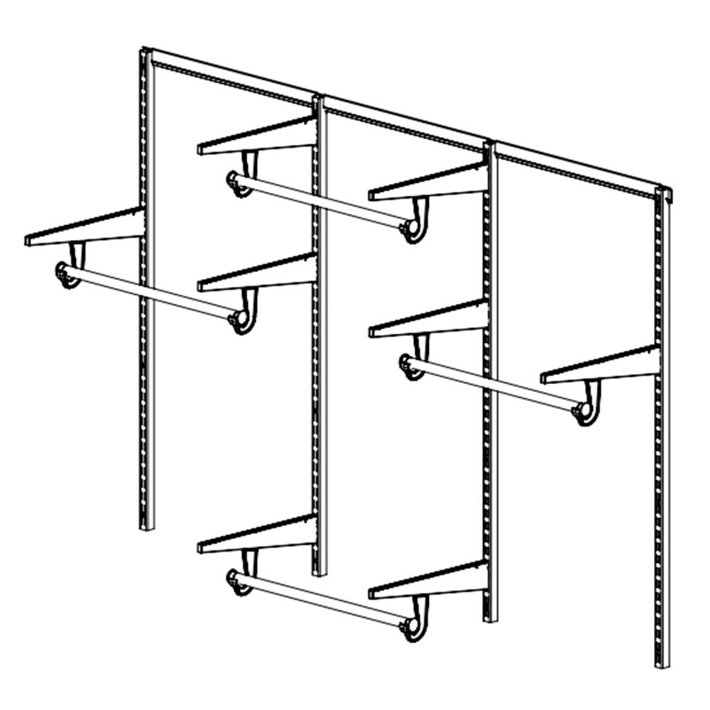 ClosetCulture Metal Hanging Organizer | Wayfair