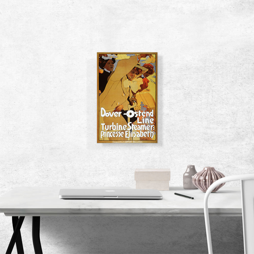 ARTCANVAS Dover-Ostend Line Turbine Steamer Princess Elisabeth by ...