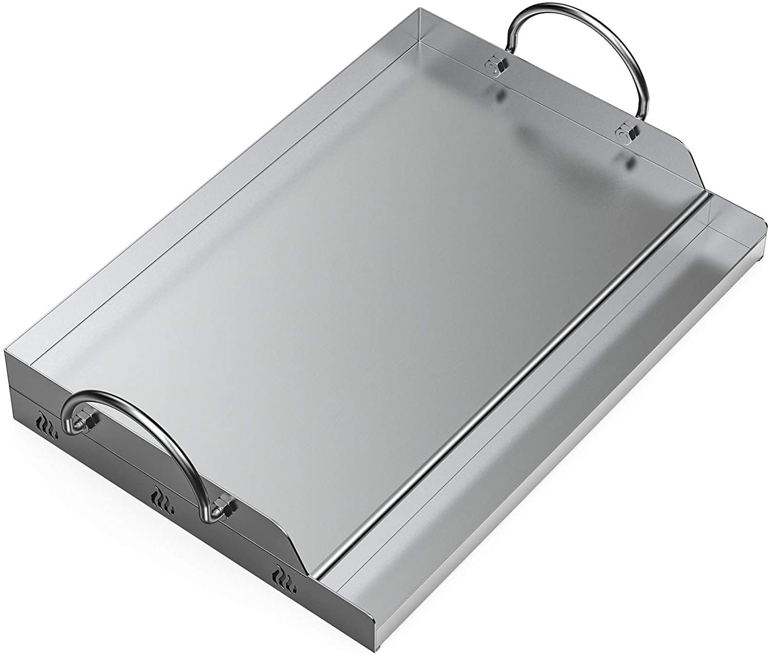 Hitechluxe Stainless Steel Dishwasher Safe Grill Griddle & Reviews ...