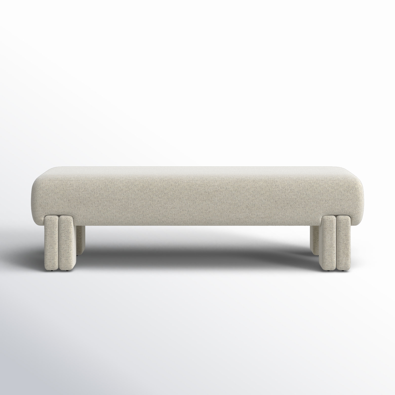AllModern Bradson 62" Upholstered Bench & Reviews | AllModern