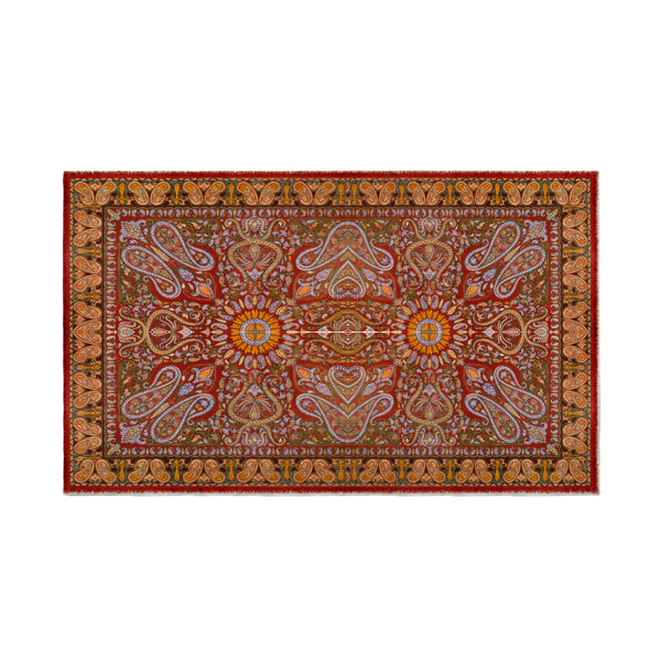 Bloomsbury Market Flounder Flatweave Red Rug | Wayfair.co.uk