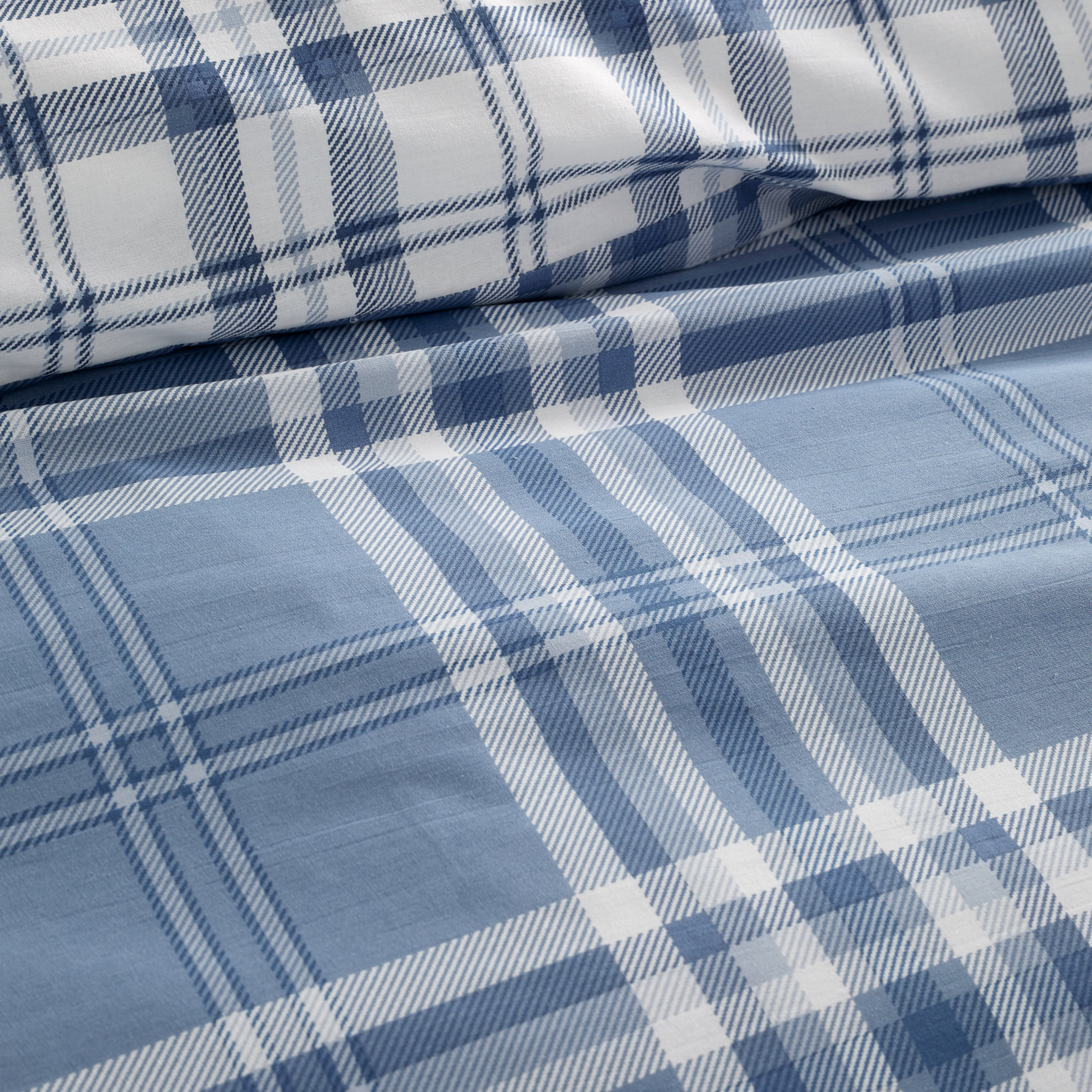 Catherine Lansfield Kelso Check Reversible Duvet Cover Set | Wayfair.ie