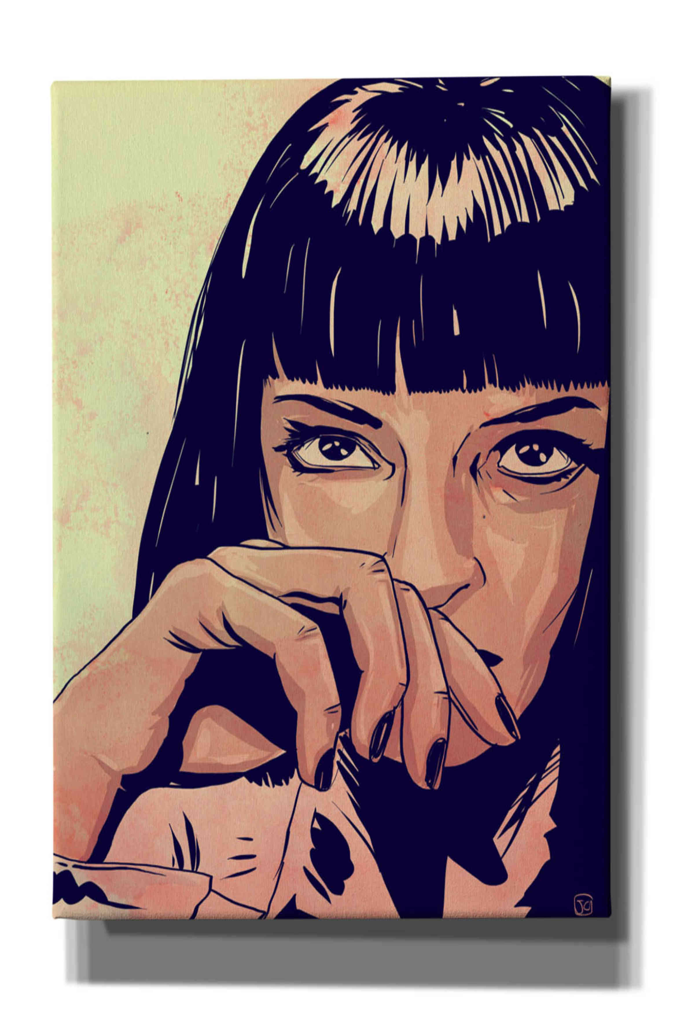 House of Hampton 'Mia Wallace' By Giuseppe Cristiano, Canvas Wall Art ...