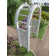 Vita 60'' W x 28'' D Polyvinyl Chloride (PVC) Arbor in White & Reviews ...