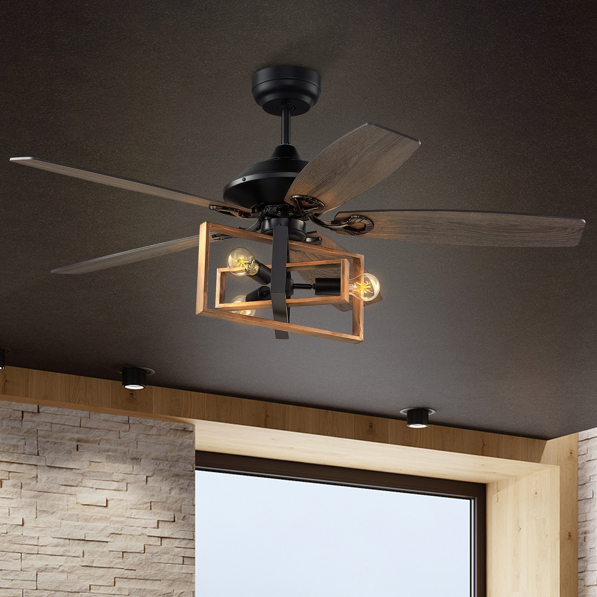 Williston Forge 52'' Aru 5 - Blade Standard Ceiling Fan with Remote ...