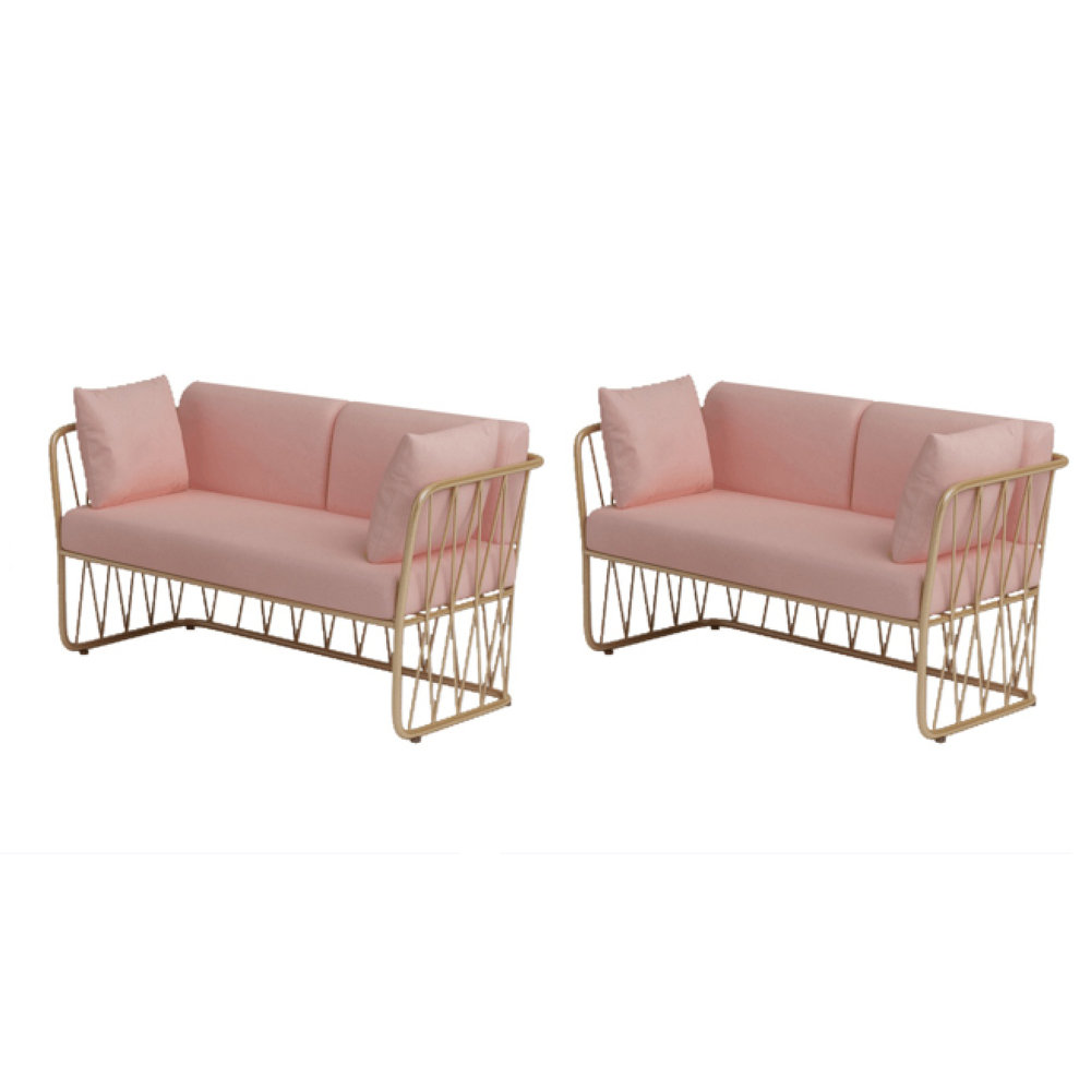 Canadian Linen Bar Milk Tea Shop Cafe Restaurant Pink Bench Storage ...