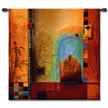 Fine Art Tapestries Abstract Garden Ensemble by Don Li-Leger Tapestry ...