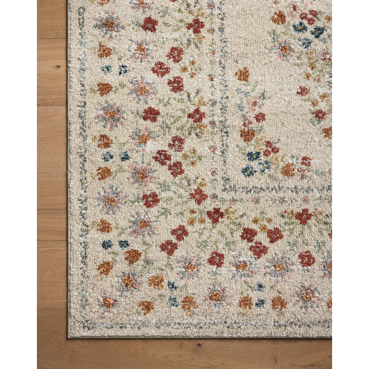 Rifle Paper Co. x Loloi Laurel Linen Area Rug & Reviews | Wayfair