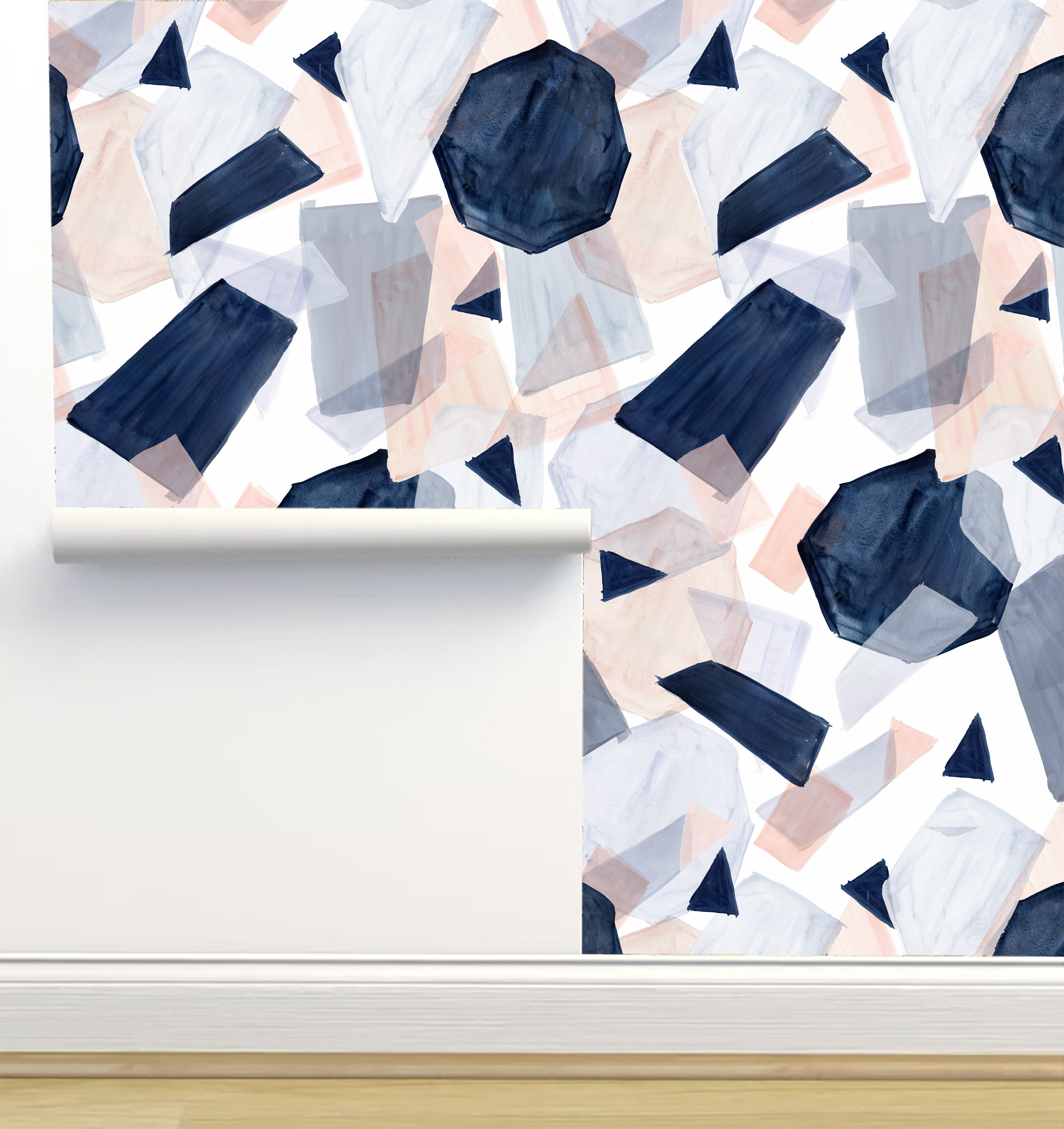 Limitless Walls Crystal W Design 6' L x 24" W Wallpaper Roll | Wayfair