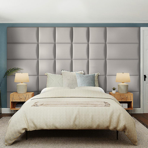 Upholstered Wall Paneling You'll Love | Wayfair