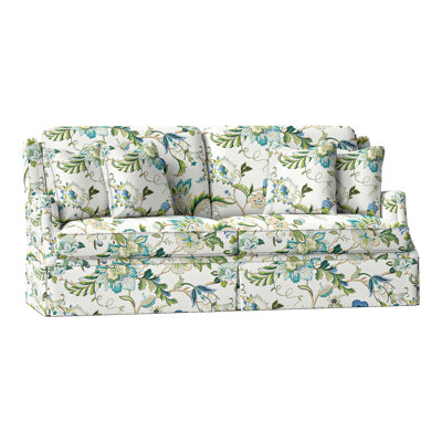 floral covered sofas