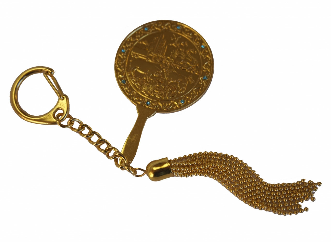 Feng Shui Import 2'' W Bronze Key Chain - Wayfair Canada