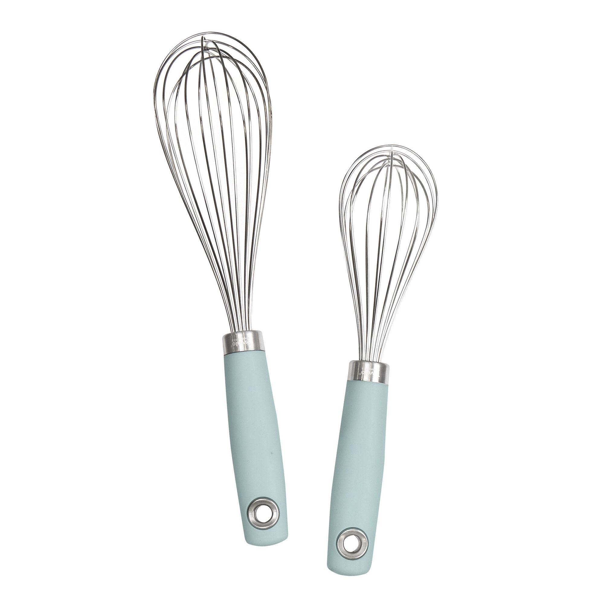 Tovolo Elements Whisk Set – 10 & 12 Inch Stainless Steel Whisk Set For ...