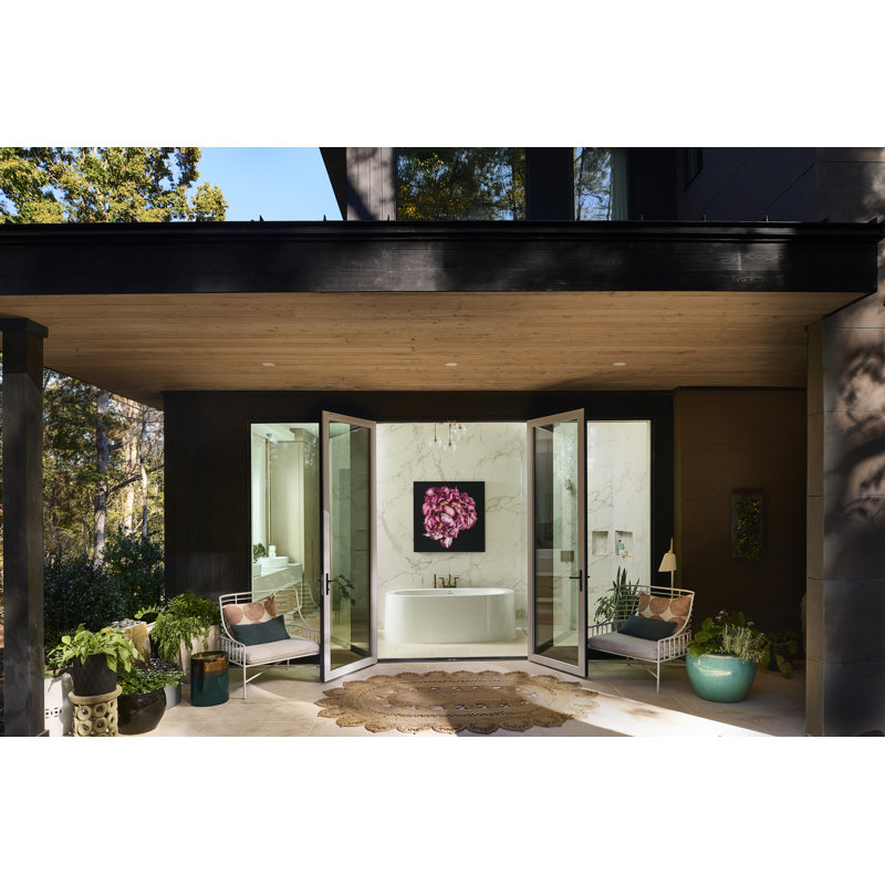 Hydro Systems Rodin 72'' x 38'' Freestanding Air Acrylic Bathtub | Wayfair