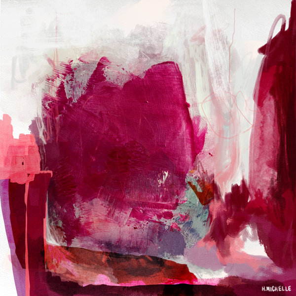 Wrought Studio " Happy Ness " by Hayley Michelle Print on Canvas | Wayfair