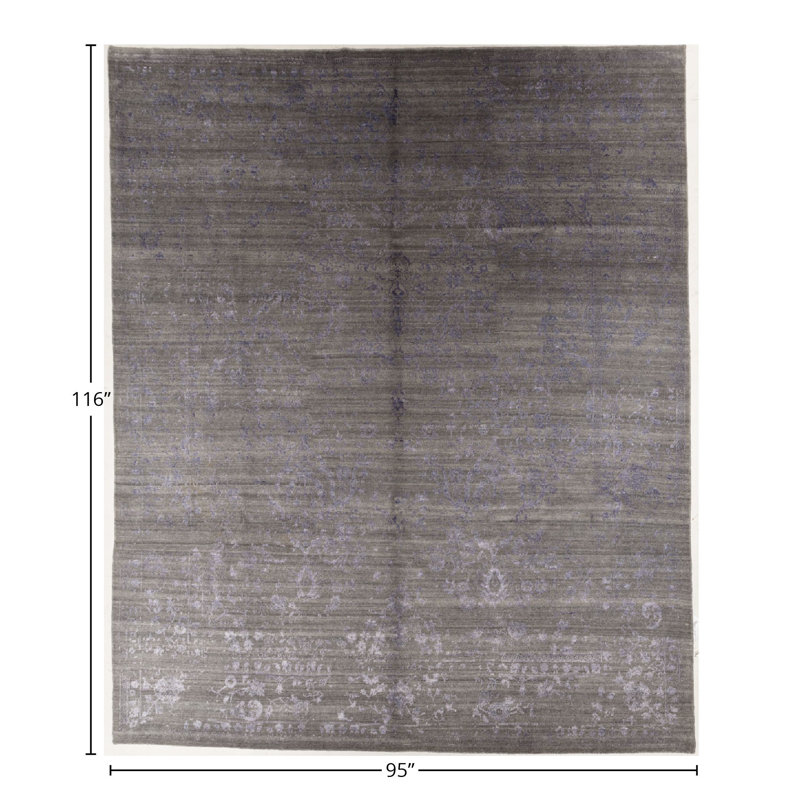 String Matter Rectangle 7'11" X 9'8" Area Rug | Wayfair