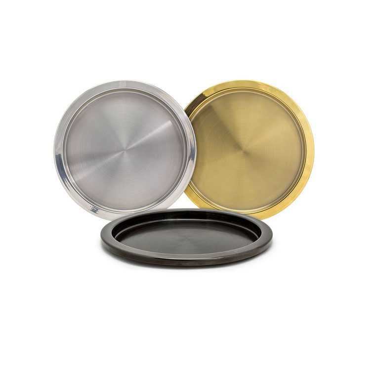 Front Of The House Sumatra Metal Tray & Reviews | Wayfair