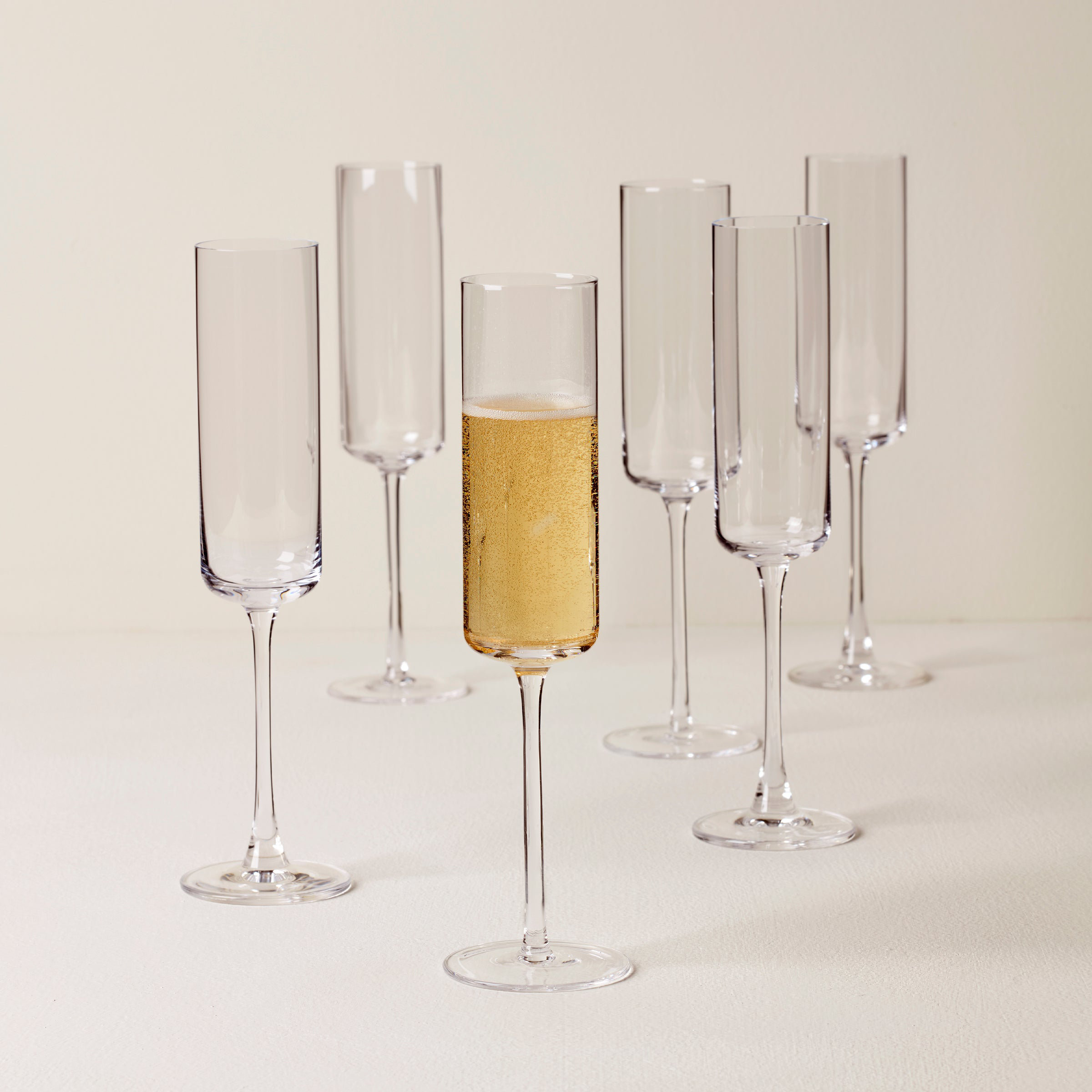 Lenox Tuscany Classics Straight Flutes, Set Of 6 & Reviews | Wayfair